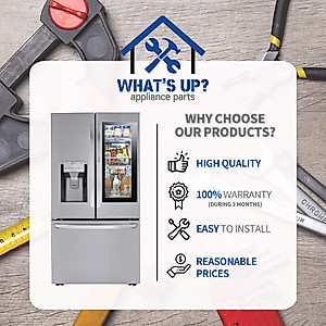 What's Up? 6615JB2005C Refrigerator Thermistor Defrost Sensor for LG Refrigerators Replaces 1268258 6615JB2005A AH3529338 EA3529338 PS3529338