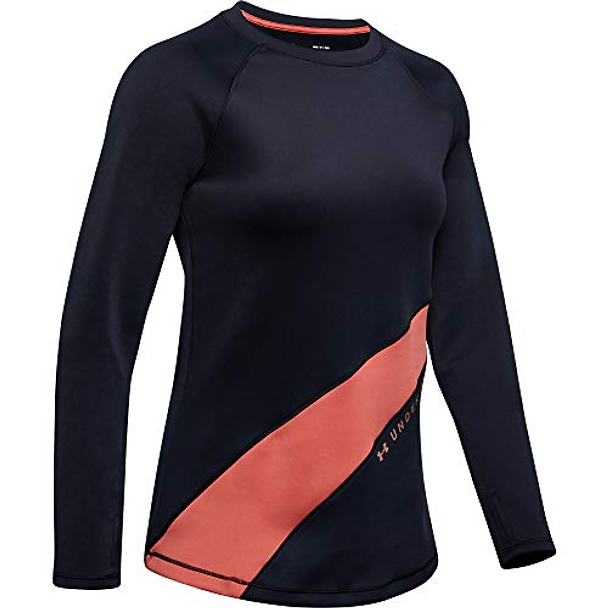 Under Armour Women's ColdGear® Armour Long Sleeve Graphic SM Black