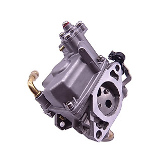 Boat Motor 853720T15 853720T21 8M0109535 Carburetor Assembly for Mercury Marine Mercruiser Quicksilver / 5040597 for Evinrude Johnson OMC BRP Outboard Engine 15HP 4-Stroke, Remote Model