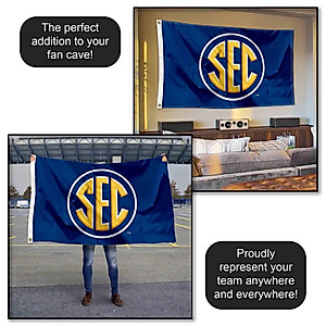 SEC Logo Flag Large 3x5