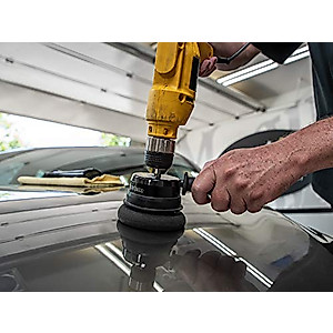 Meguiar's G3509 DA Waxing Power Pads, 4" Wide - 2 Pads