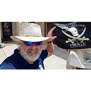 Anycosy Mesh Sun Hat for Men Golf Soaker Hats Summer Beach Safari Wide Brim Fishing Cap Outdoor£¨Natural£¬Large£©