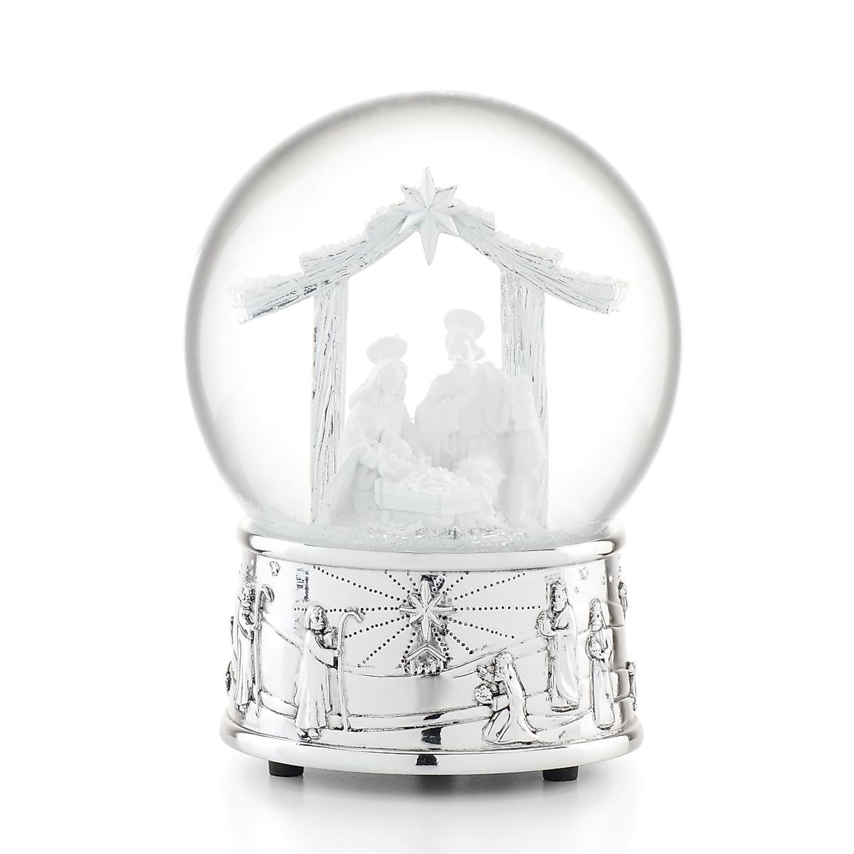 Reed & Barton 890725 Nativity Musical Snow Globe