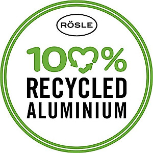 Rösle Cadini Frying Pan, 20 cm Diameter, Black