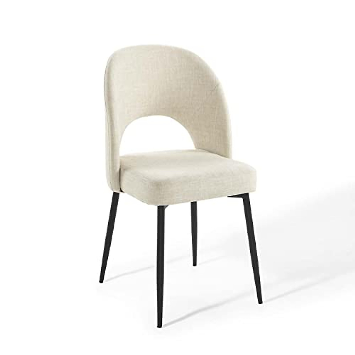 Modway Rouse Dining Chair, Black Beige