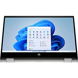 HP 2022 Pavilion X360 2-in-1 Laptop 14" FHD IPS Touchscreen Intel EVO Platform 12th Core i5-1235U Iris Xe Graphics 8GB DDR4 256GB SSD Wi-Fi 6e Backlit KB w/FP Reader Windows 11 w/RATZK 32GB USB