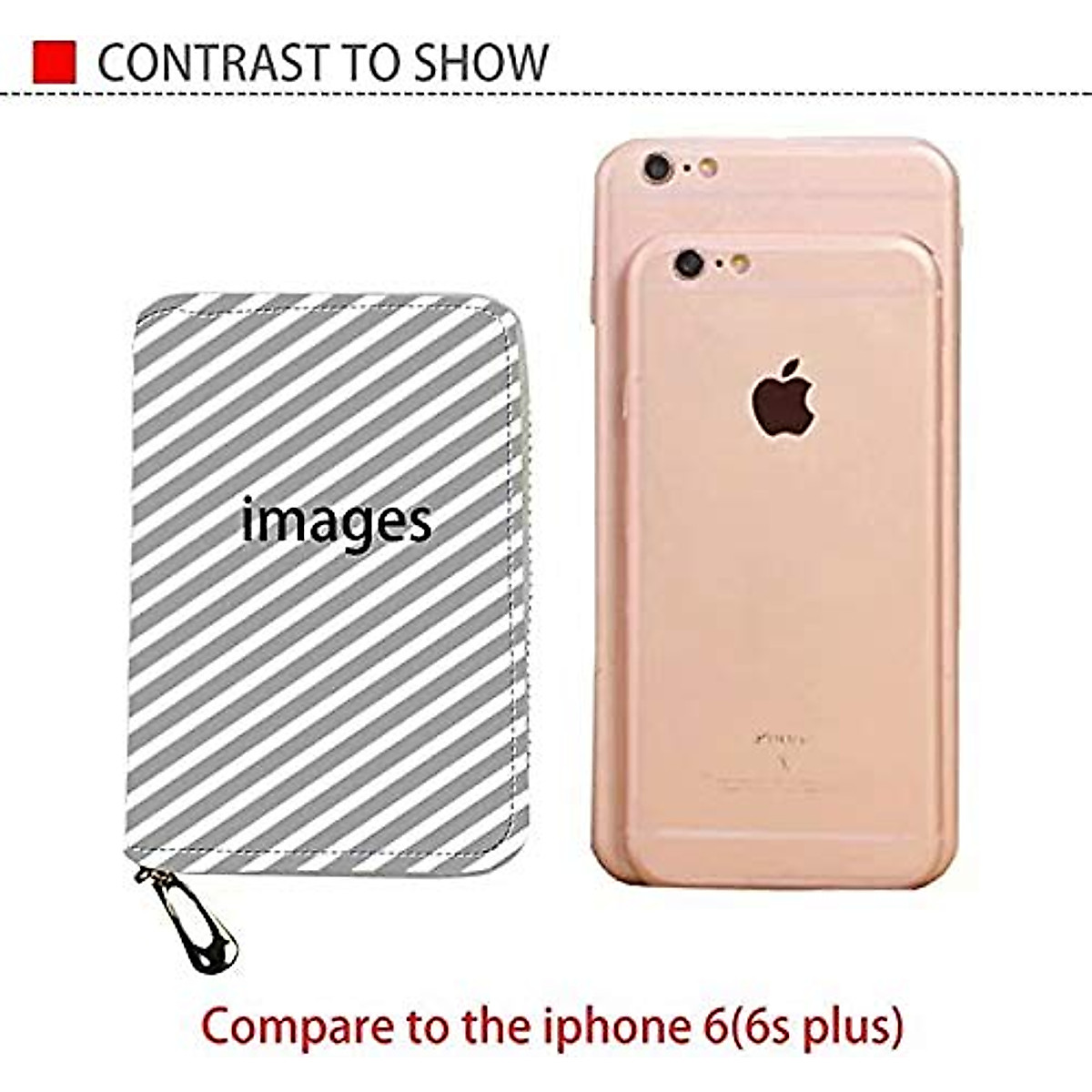 GePrint Customized Credit Card Holder Protector ID Card Window Security Travel Wallet PU Leather Outdoor Shopping Coins Cards Organizer for Women Ladies Holiday Birthday Gifts