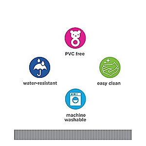 6 Pack Adjustable Waterproof Baby Bibs with Food Catcher Pocket - Pocket Bibs with Snaps for Babies, Toddlers, Infants