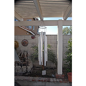 Alumahangers® Made in USA. 2"x 6" (6 Pack) -"White" powder coated steel hangers - 2" wide x 6" long - hangers designed for Lattice/pergola Alumawood patios No Screws!No Holes! No problem!