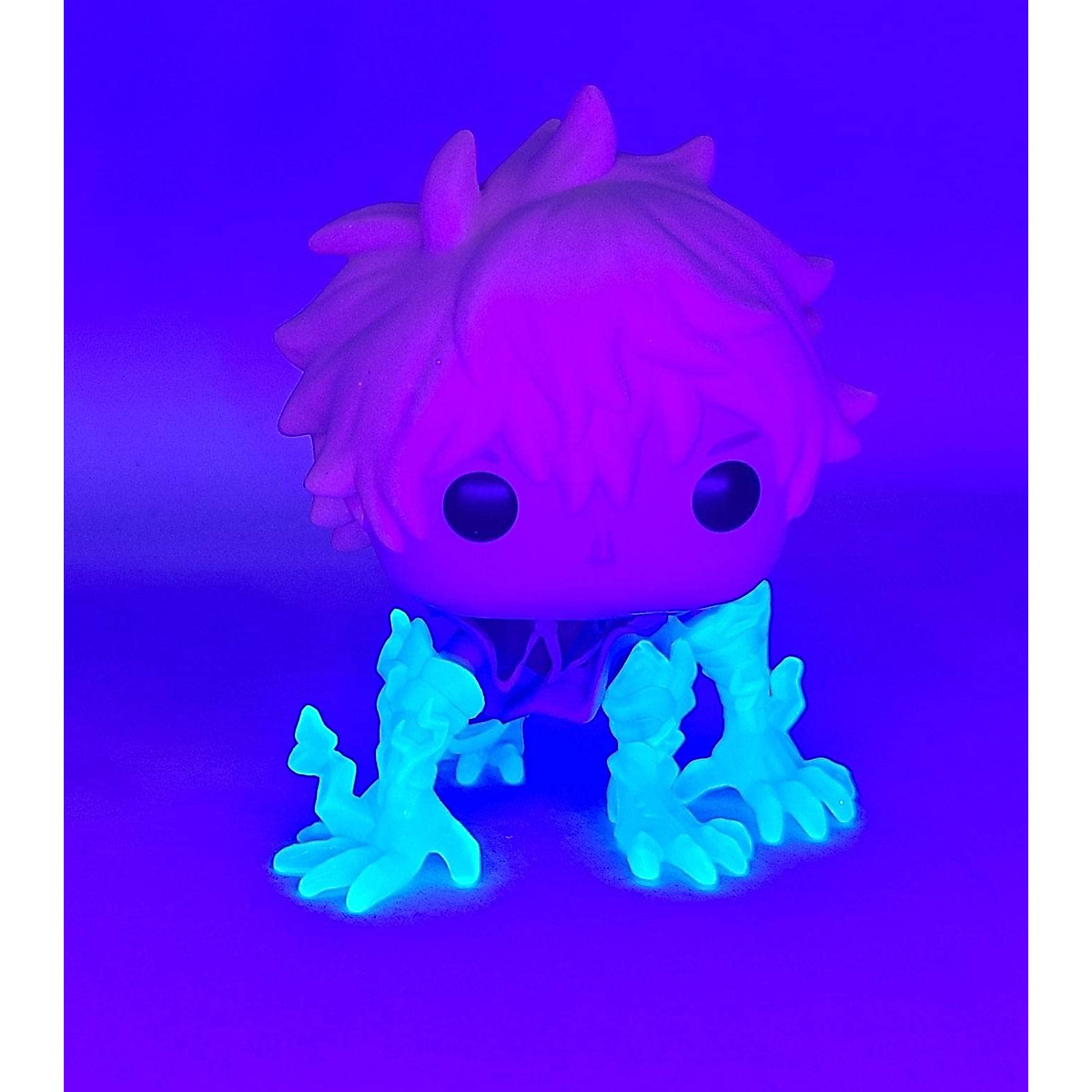 Funko Pop Black Clover Luck Voltia (Lightning Armor) GITD Chase Pop Figure (AAA Anime Exclusive)