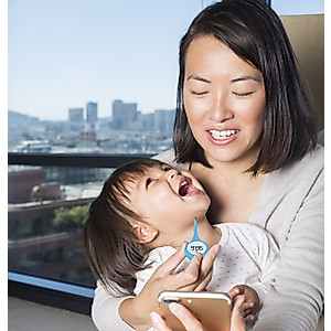 Kinsa Smart,Fever, Digital Medical Baby, Kid and Adult Termometro - Accurate, Fast, FDA Cleared Thermometer for Oral, Armpit or Rectal Temperature Reading - QuickCare