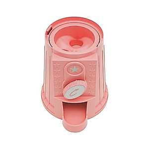 Candy Dispenser,Manual Mini Candy Machine Dispense,Freestanding Ball Bulk Vending Machine,Classic Bubble Capsule Toys Candy Dispenser,for Home,Retail Store,Amusement Park,Shopping Mall(Pink)