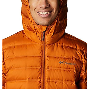 Columbia Men's Lake 22 Down Hooded Jacket, Warm Copper, Large