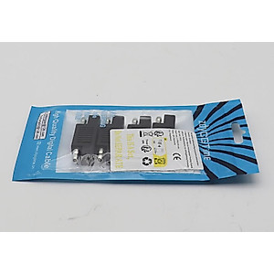 zdyCGTime 4Pack SAE Connector SAE Polarity Reverse Adapter 1.9"x0.28" Gender Charger, Solar Panel Battery Power Charger SAE Male to Male Plug Changer Adapter