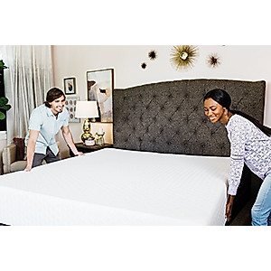 Signature Design by Ashley Chime 12 Inch Medium Firm Memory Foam Mattress, CertiPUR-US Certified, Queen