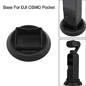 Toxz 1PC Handheld Stabilizer Base Mount Stand for DJI Osmo Pocket Gimbal Camera,Protection Base,EVA Anti-Slip Cushion Pad,More Stability