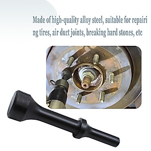 31982 Pneumatic Hammer 4-Inch Smoothing Air Hammer Bits, Impact Tool Air Hammer Attachments Bits fit for Ingersoll Rand Series Air Hammer 1 Pcs