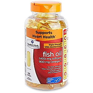 Member's Mark - Omega 3, Fish Oil 1400 mg (900 mg EPA/DHA), Enteric Coated, 150 Softgels