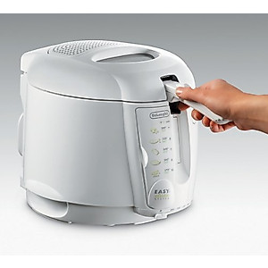 DeLonghi D677UX 2-1/5-Pound-Capacity Deep Fryer White