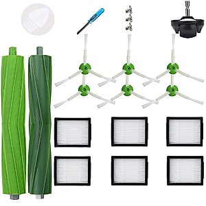 LOVECO Replacement Parts Kit Compatible for iRobot Roomba E Series E5 E6 E7 i Series i1 i1+ i3 i3+ i4 i4+ i6 i6+ i7 i7+ i8 i8+ j Series j7 j7+ j8 Vacuum Cleaner