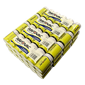 Rayovac 00086 - D Cell HD-DF Battery (72 Pack) D HD-DF Battery 72PK Bulk