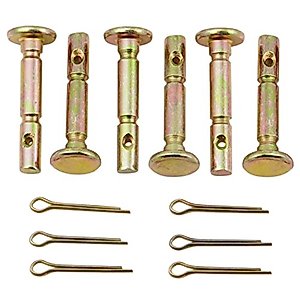 Rotary 5549 Snowblower Shear Pins & Cotter Pins (Pack of 6)