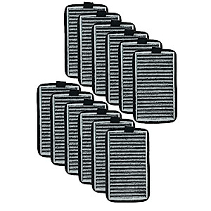 Nispira DSTx 2.0 Air Purifier Carbon HEPA Filter Replacement | Compatible with Clarifion Plug in Air Ionizer | Remove Smoke, Pet Dander, Odor | Pack of 12