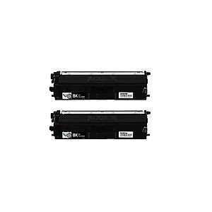 Brother Genuine TN433BK 2-Pack High Yield Black Toner Cartridge with Approximately 4,500 Page Yield/Cartridge