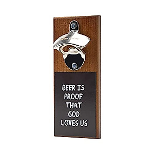 Fathers Gifts Bottle Opener Wall Mounted Magnetic from Daughter Stainless Steel Beer Bottle Opener,Gifts for Men Cool Gadgets Birthday Gifts for Dad Friends