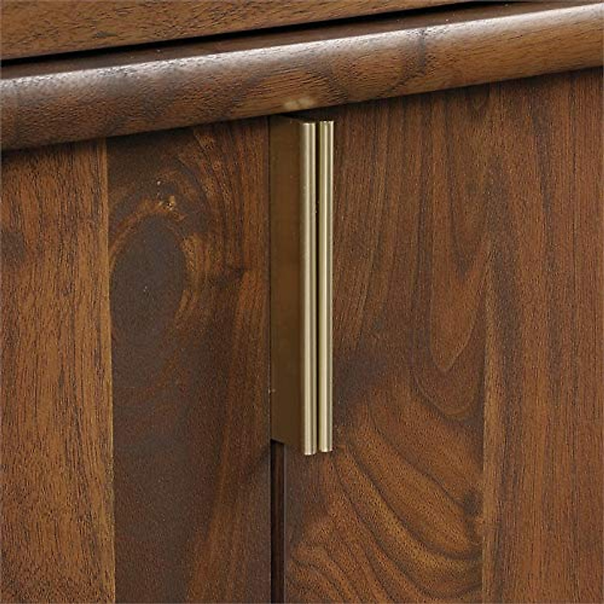Sauder Clifford Place Library Base, Grand Walnut finish