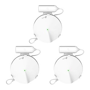mewmewcat Wall Mount for TP Link Deco M9 Plus Whole Home Mesh System Deco M9 Plus Router Shelf Cable Management Bracket,Wall Mount