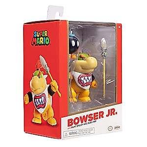 Nintendo Joojee Super Mario Figure Bowser Jr. w/Paint Brush (ex), 10 cm Exclusive, (13261)