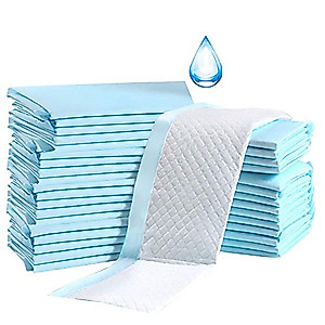 Baby Disposable Underpad 100 Count Incontinence Changing Pad Baby Diapers Newborn Pads Soft Breathable Waterproof Leak Proof Quick Absorb 13X18 Inch