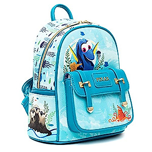 Wondapop Finding Dory 11" Vegan Leather Fashion Mini Backpack