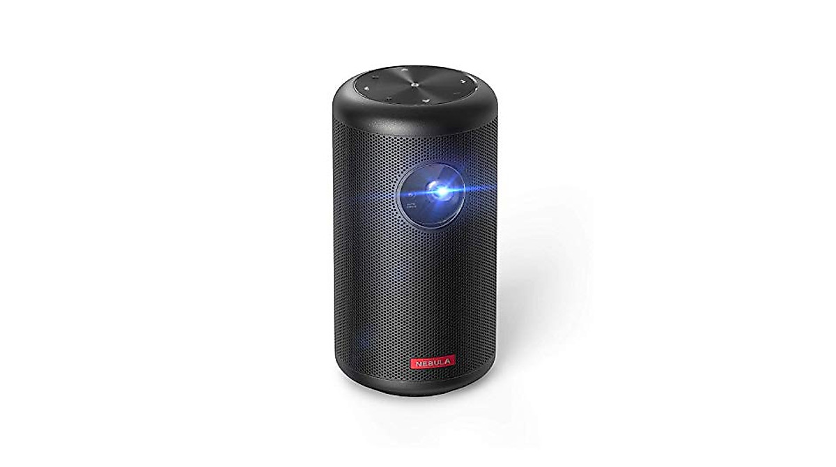 Nebula Capsule II Mini Projector with 100-Inch Screen - Portable Home ...