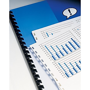 GBC CombBind Prepunched Paper, Binding, 8.5 x 11 Inches, White, 500 Sheets per Pack (2020046)