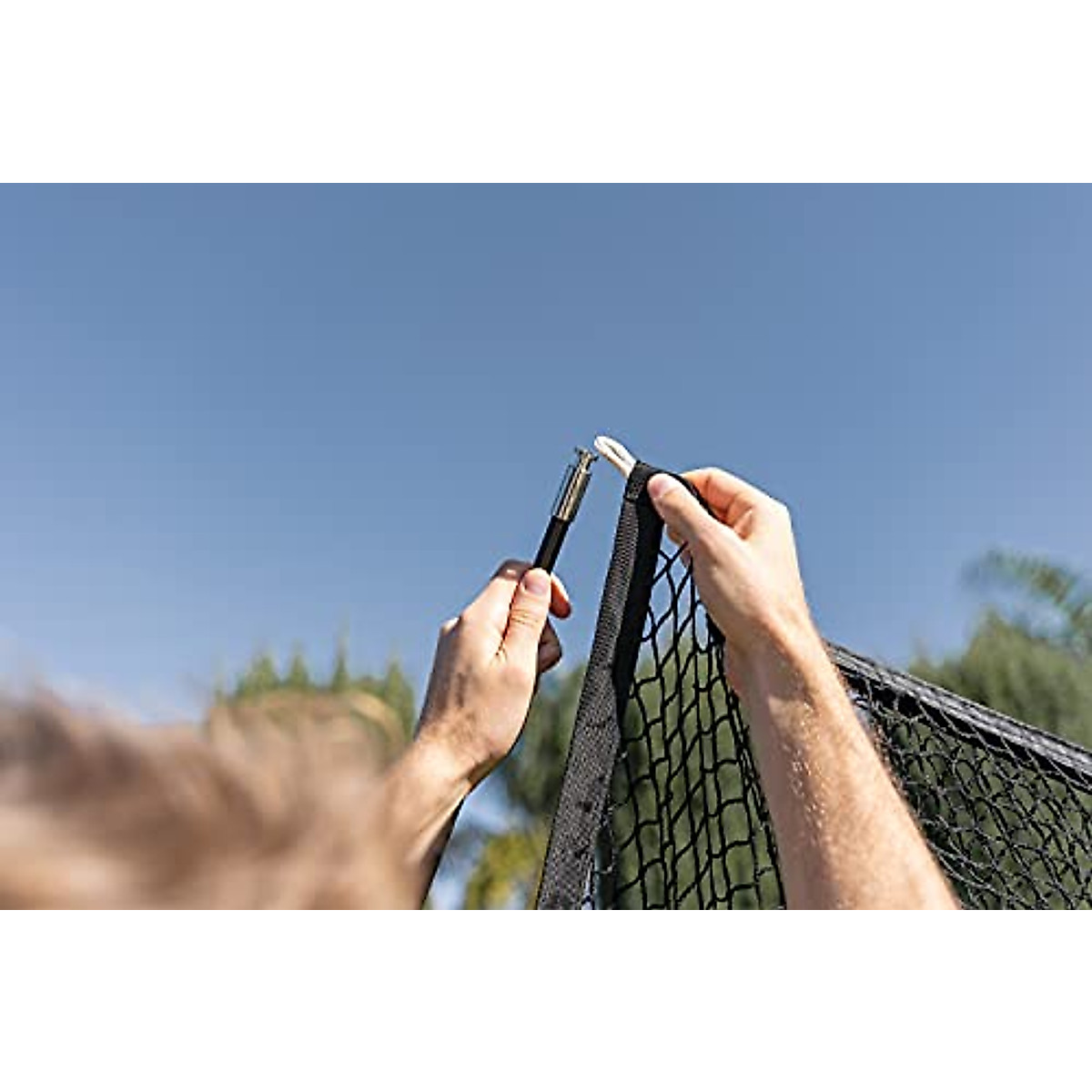 SKLZ Home Range Golf Net for Backyard Practice with Dual Net for Smooth Ball Return and Carry Bag