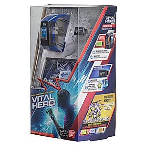Bandai Namco - Digimon - Vital Hero Interactive Fitness Tracker/ Digital Watch/ Virtual Pet (Blue)