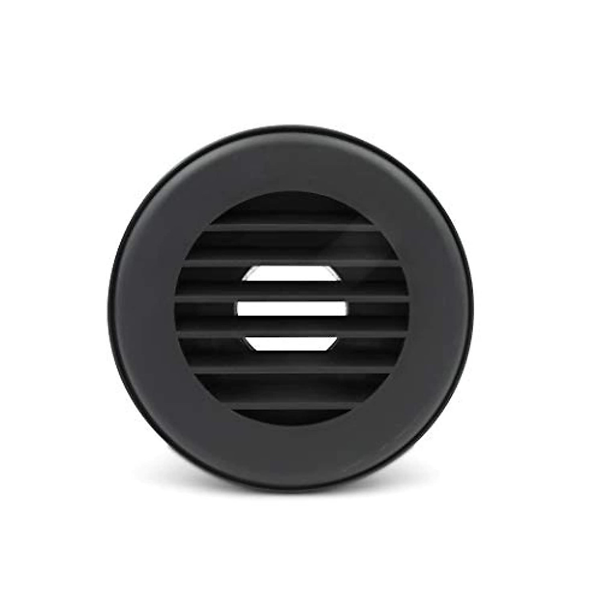 Thetford RV Camper Thermovent 2 inch Ducted Heat Vent Without Damper Black PN 94262, Black