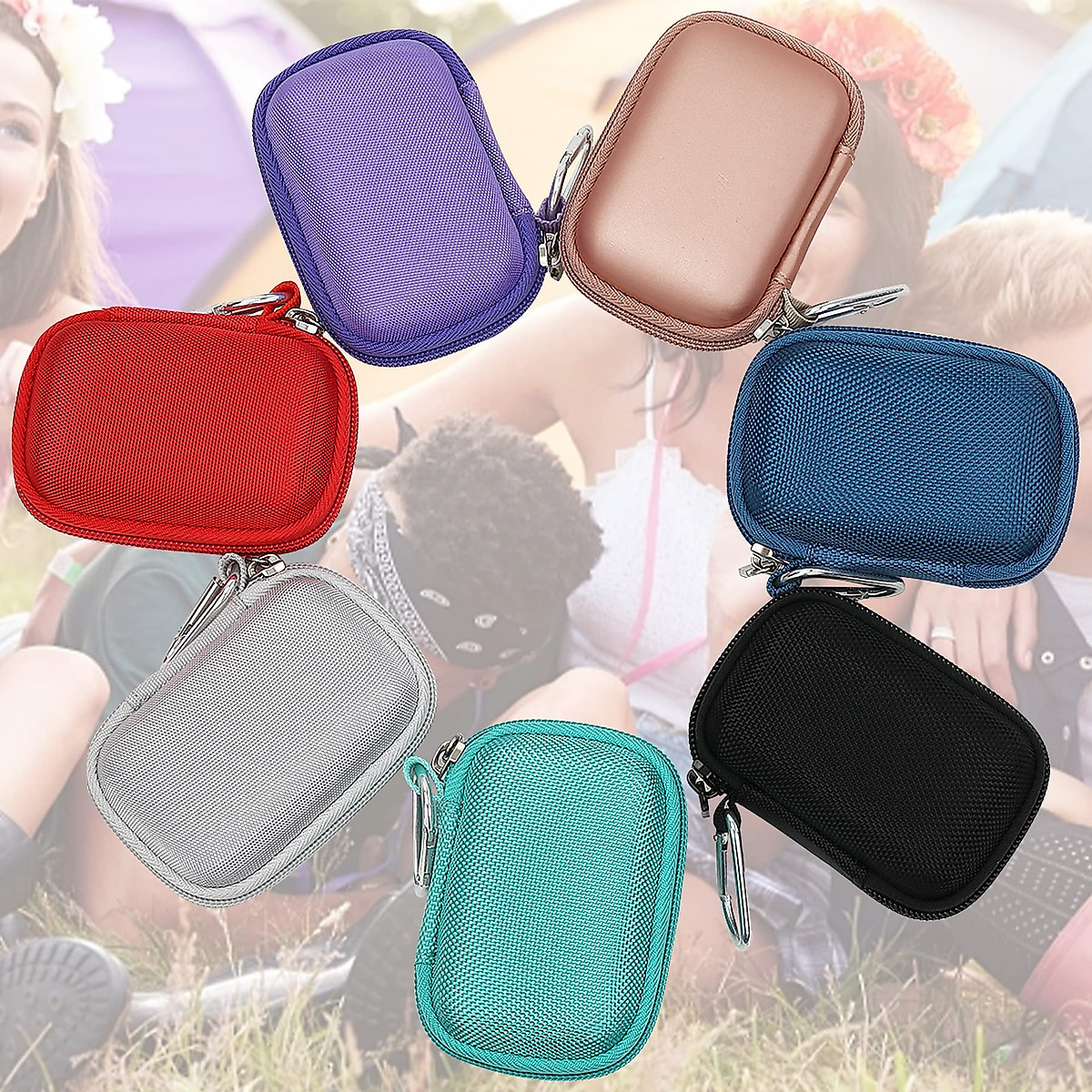 khanka Hard Travel Case Compatible with iWALK/Charmast/KKD/Abnoys/VEGER/Taegila Small Portable Charger 3350mAh 4500mAh 4800mAh 5000mAh 5200mAh 8000mAh Ultra-Compact Power Bank, Case Only (White)