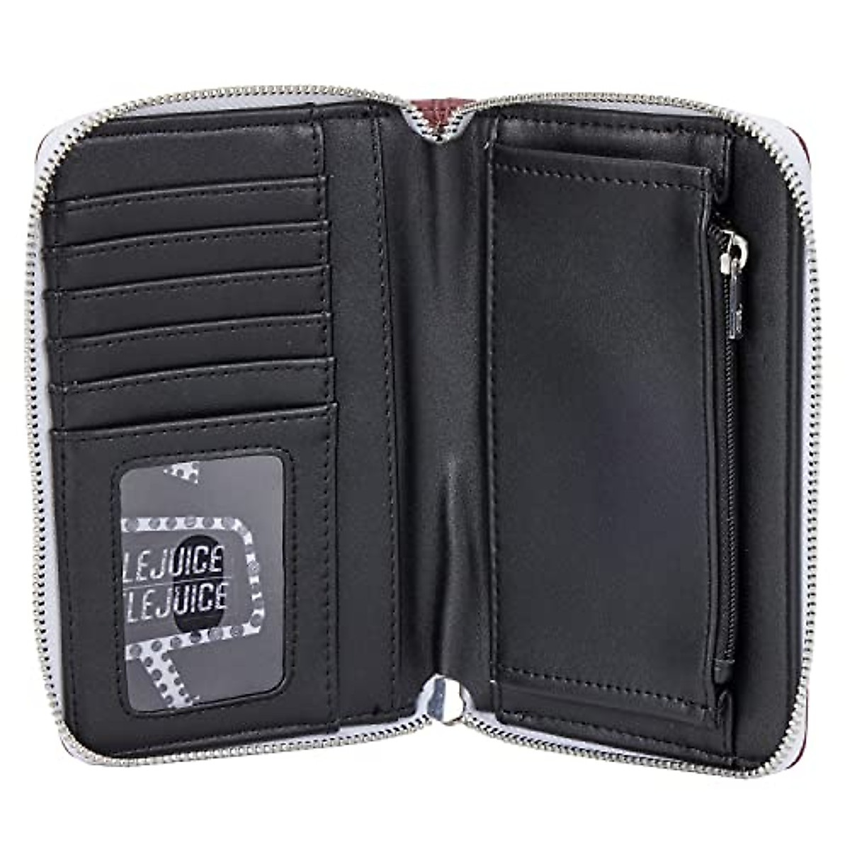 Loungefly Beetlejuice Handbook for the Recently Deceased Faux Leather Wallet