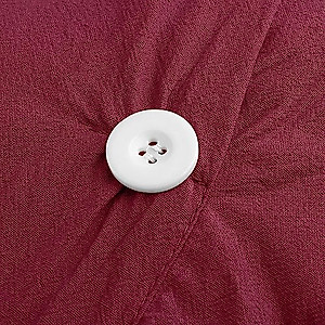 Shirts for Women Roll up Long Sleeve V-Neck Tops Button Down Solid Color Loose Casual Blouses Trendy 2023