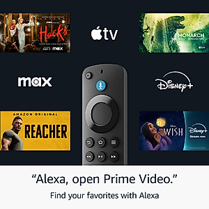Alexa Voice Remote (3rd Gen) with TV controls, Requires compatible Fire TV device, 2021 release
