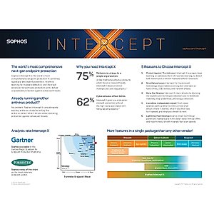 Sophos Central Intercept X Advanced 1 Year License for 1 User (CIXD1CSAA)