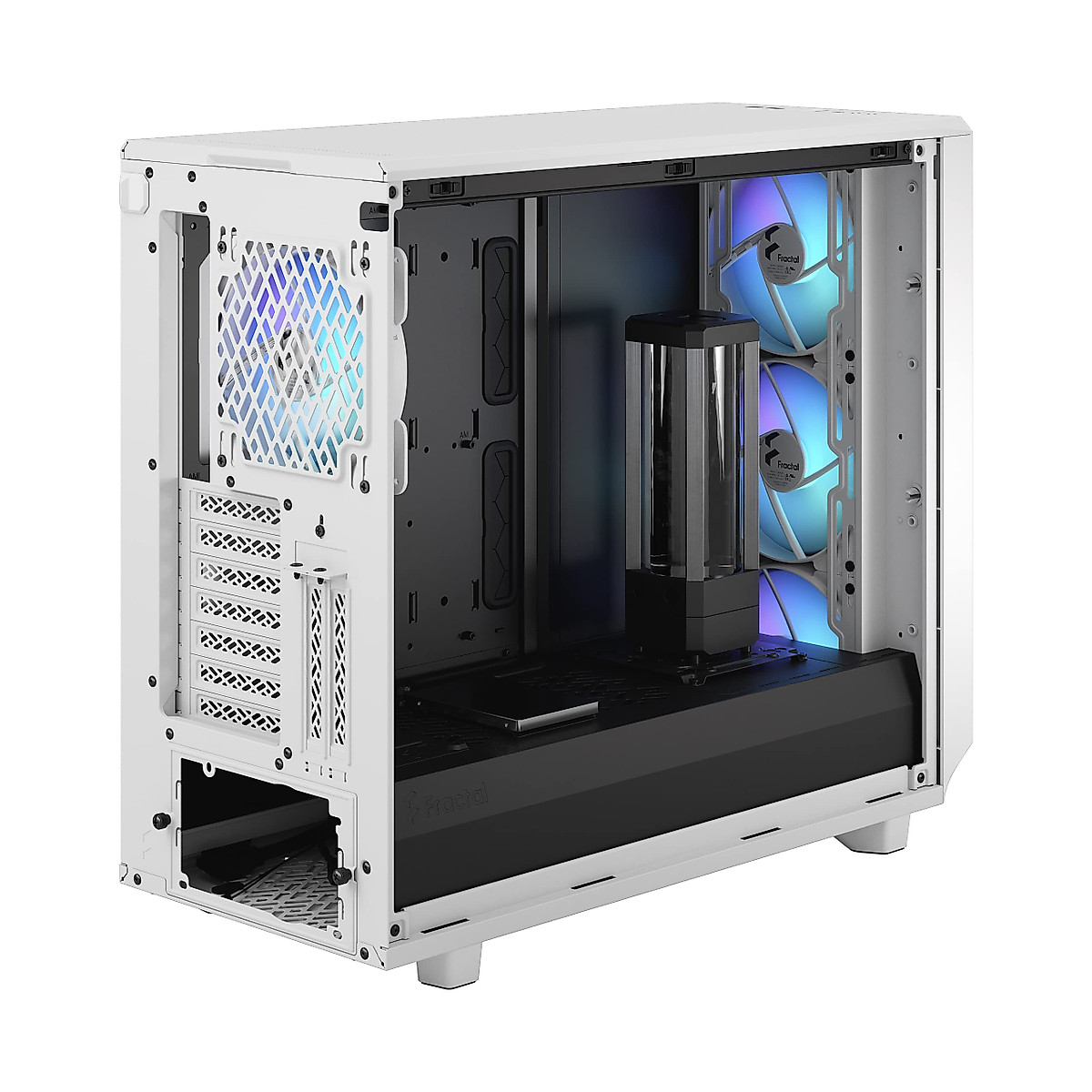 Fractal Design Meshify 2 White TG Clear Tint - RGB