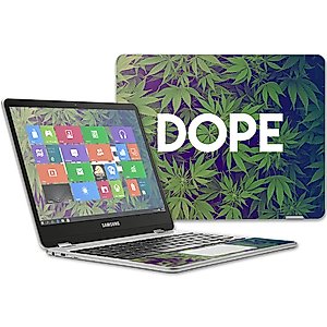 MightySkins Skin Compatible with Samsung Chromebook Plus 12.3"(2017 - Dope | Protective, Durable, and Unique Vinyl Decal wrap Cover | Easy to Apply, Remove, and Change Styles | Made in The USA