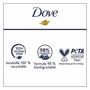 Dove Body Wash Gentle Exfoliating With Sea Minerals 4 Count Instantly Reveals Visibly Smoother Skin Cleanser That Effectively Washes Away Bacteria While Nourishing Your Skin 20 oz