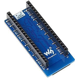 ESP8266 WiFi Module for Raspberry Pi Pico, WiFi Expansion Module Controlled via UART at Command, Support TCP/UDP Protocol,STA, AP, and STA+AP Three WiFi Operating Modes