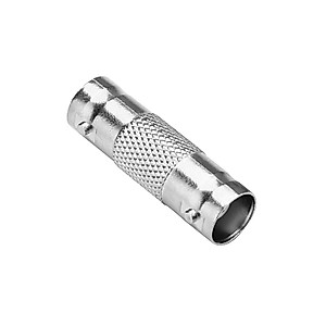 TJMD BNC Connectors 50 Pcs BNC Barrel connectors BNC Female to Female Straight Coupler Adapter for CCTV Camera Survelliance System
