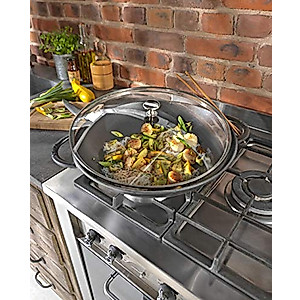 Staub USA FBA_1313923 Woks, 37 cm, Matte Black